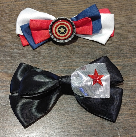 Hot Topic | Accessories | Captain America Winter Soldier Bow | Poshmark